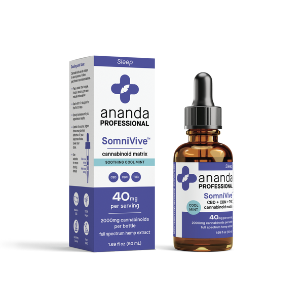 SomniVive | CBD Tincture for Sleep - Ananda Professional